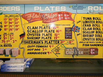 Bezoek Sir Cricket’s Fish & Chips | Doets Reizen