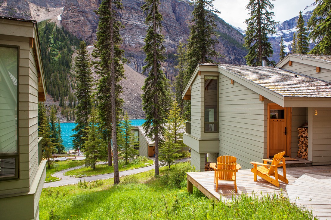Overnacht in de Moraine Lake Lodge | Doets Reizen